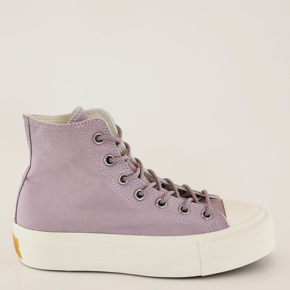 Converse | Shoes | Converse Ctas Hi Lift Lucid Lilac Canvas Womens ...